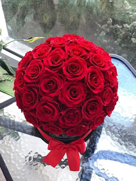 Miami Red roses – Luxury Diamond Flowers